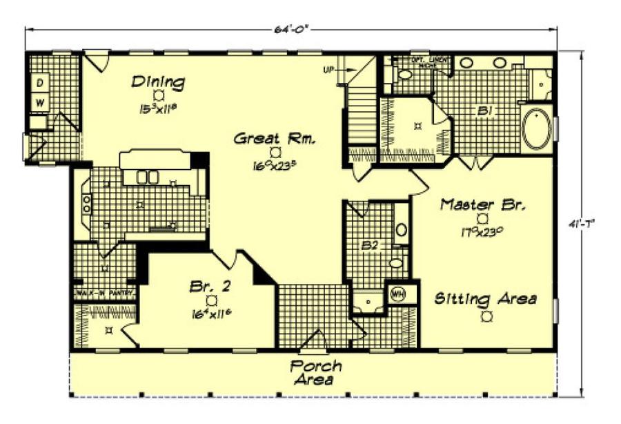 Glendale Signature | 2180 Square Foot Cape Floor Plan