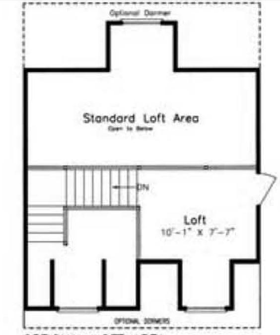 Manchester – NNA | 2205 Square Foot Cape Floor Plan