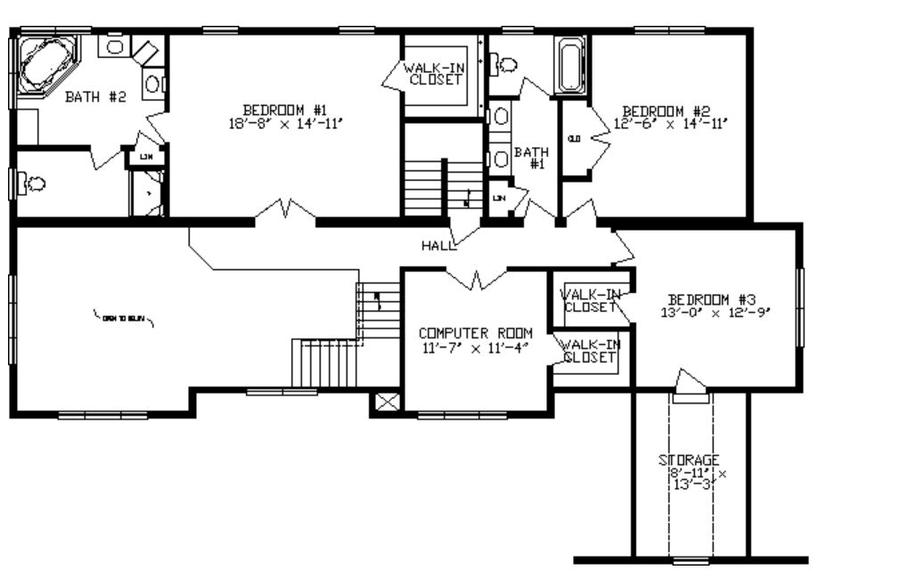 Ponderosa | 4125 Square Foot Two Story Floor Plan