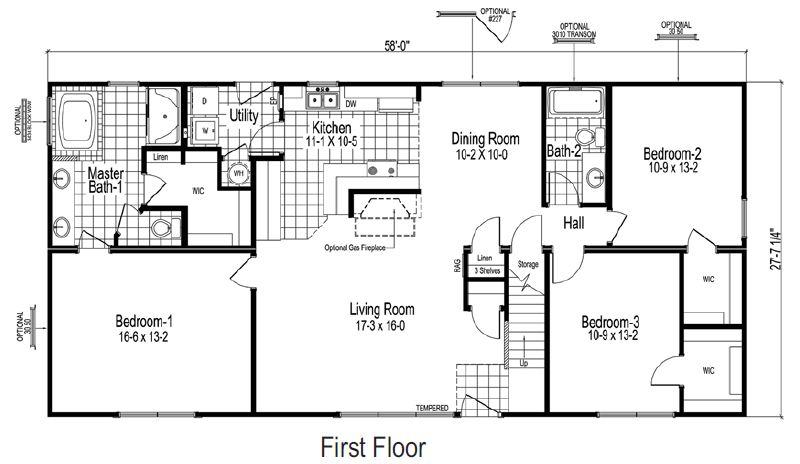 Mayberry II | 2623 Square Foot Cape Floor Plan